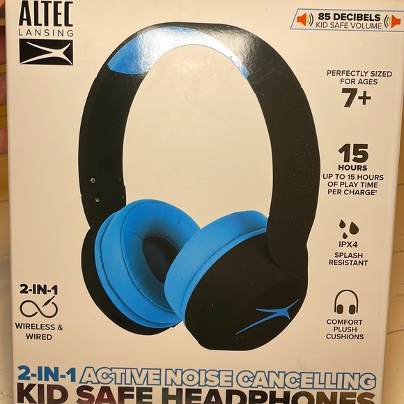 Altec Lansing | Headphones | New Altec Lansing Kids Safe Headphones 2in ...